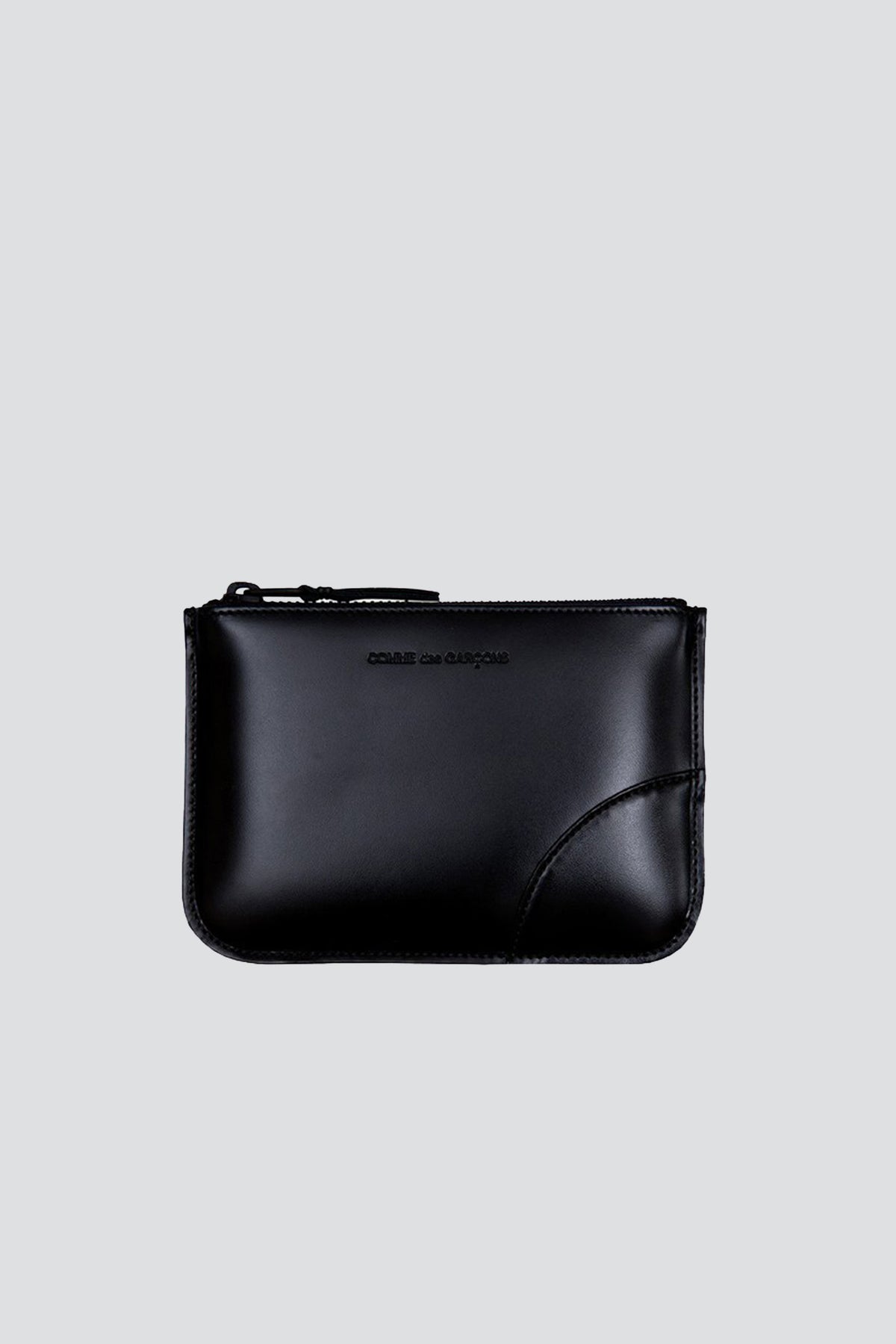 Leather Zip Pouch - Very Black - SA8100VB - Comme Des Garçons ...