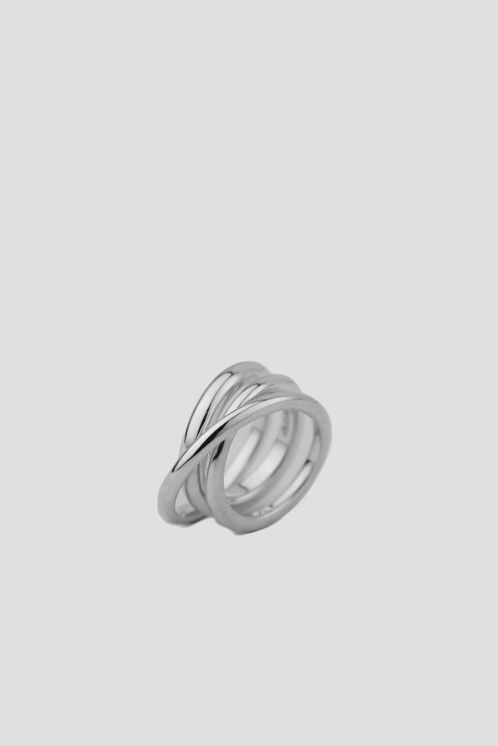 Silver Trois Ring - MM Druck – Assembly New York