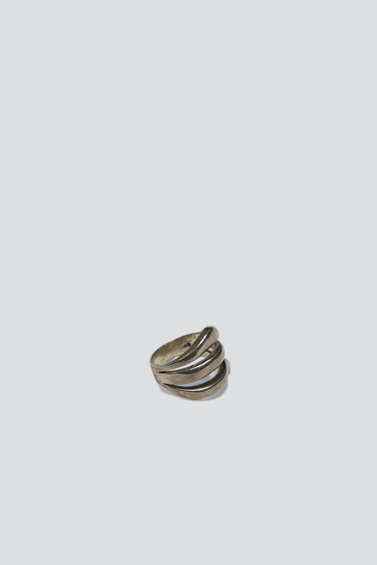 Sterling Silver Heavy Double Split Ring - Vintage – Assembly New York