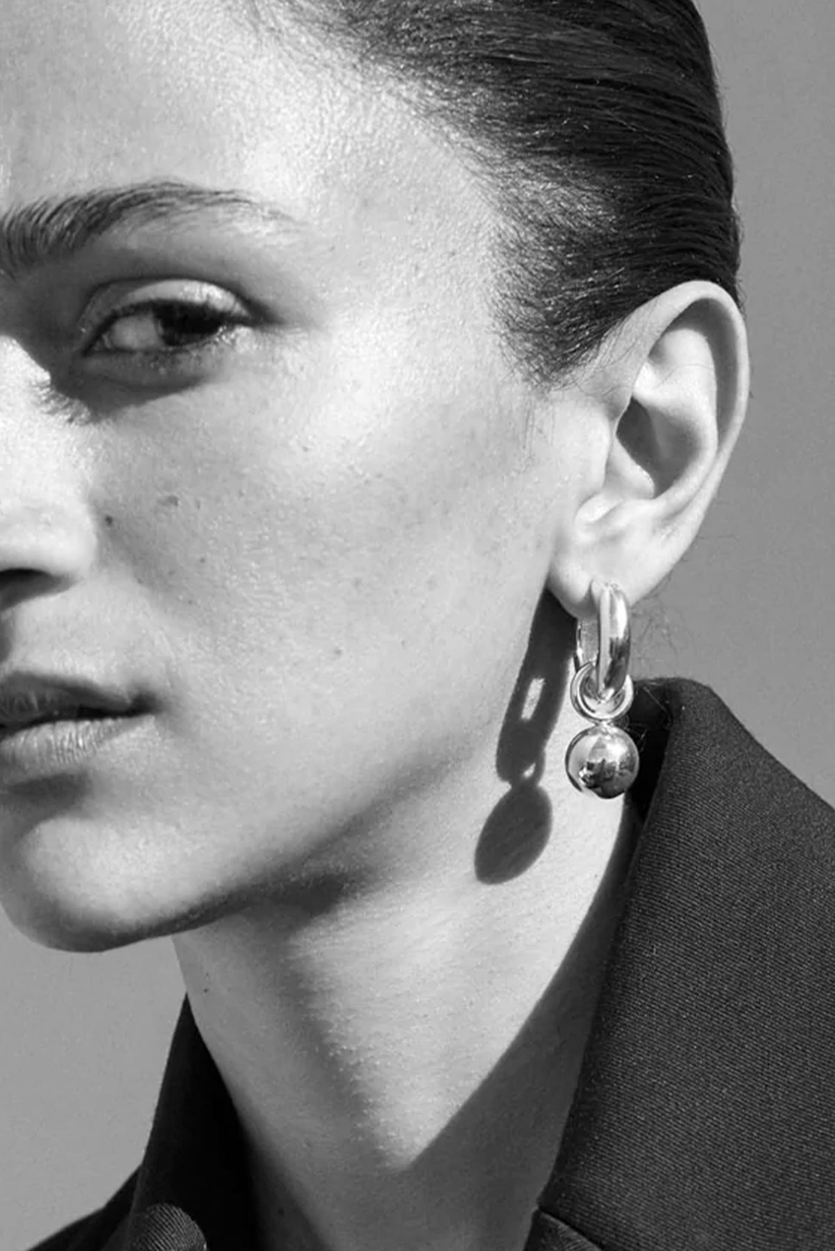 Gold Vermeil Hinge Hoops - Agmes – Assembly New York