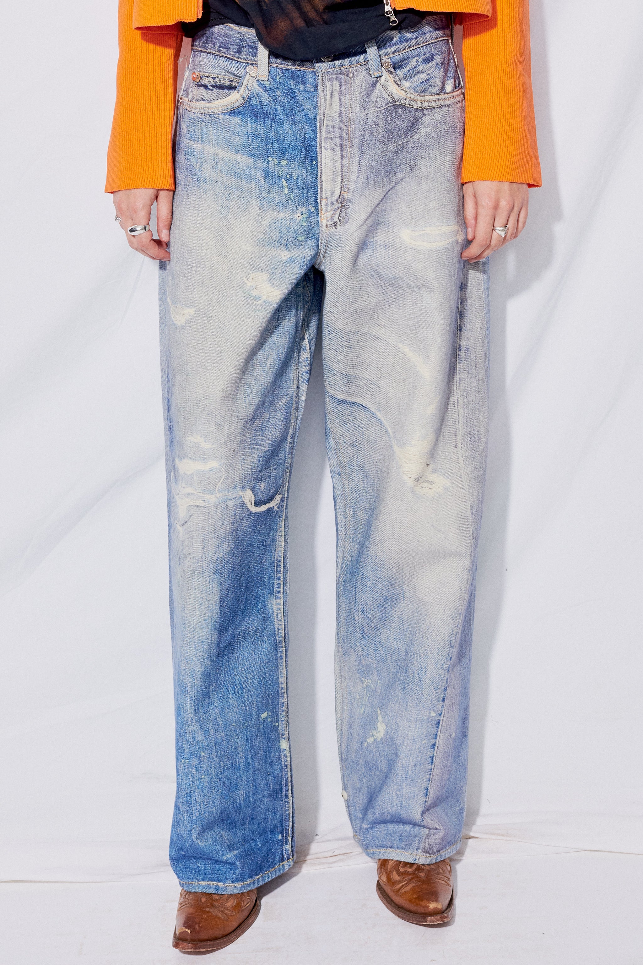 Digital Denim Print Full Cut Pant - Our Legacy | Assembly New York