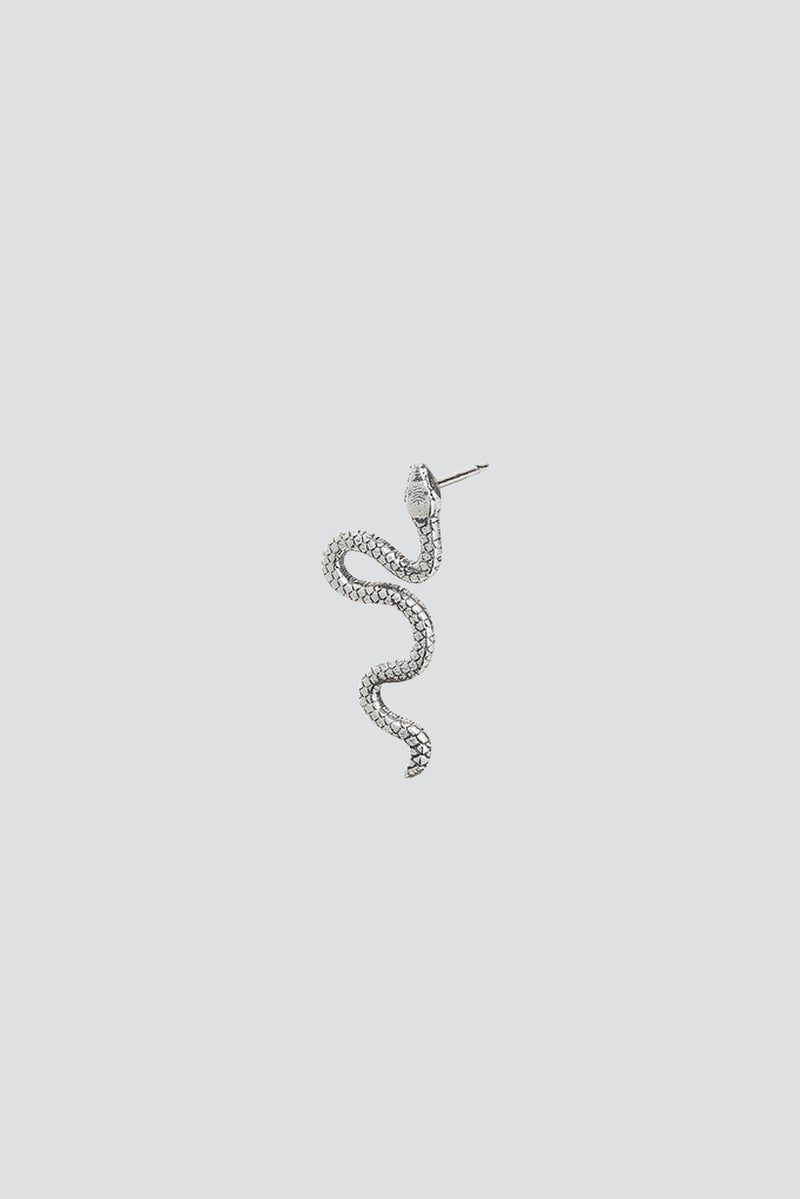 Silver Snake Earring Stud - Talon – Assembly New York